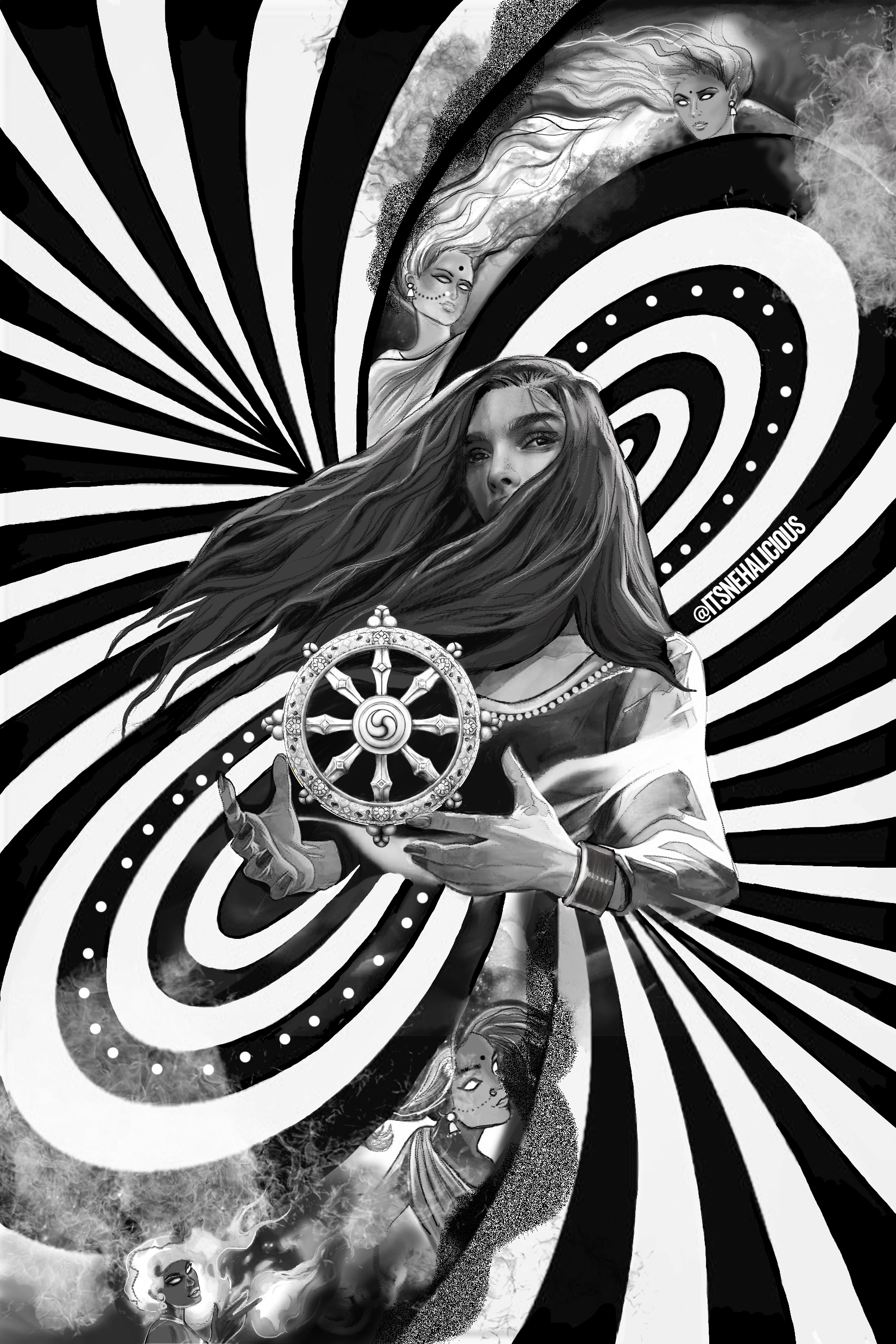 Daughter of the Sun - Neha Kapil Art